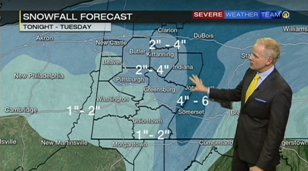 Forecast Roundup for January 31 snowfall – Pittsburgh Snow Day